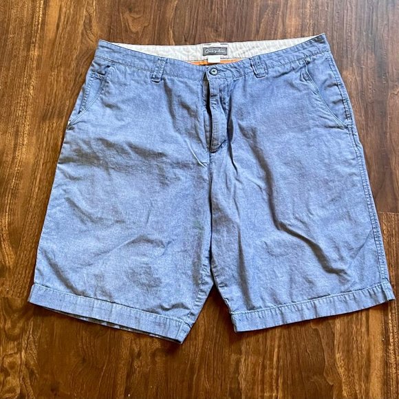 Quiksilver | Shorts | Quiksilver Brand Mens Blue Gray Shorts Size 36 ...